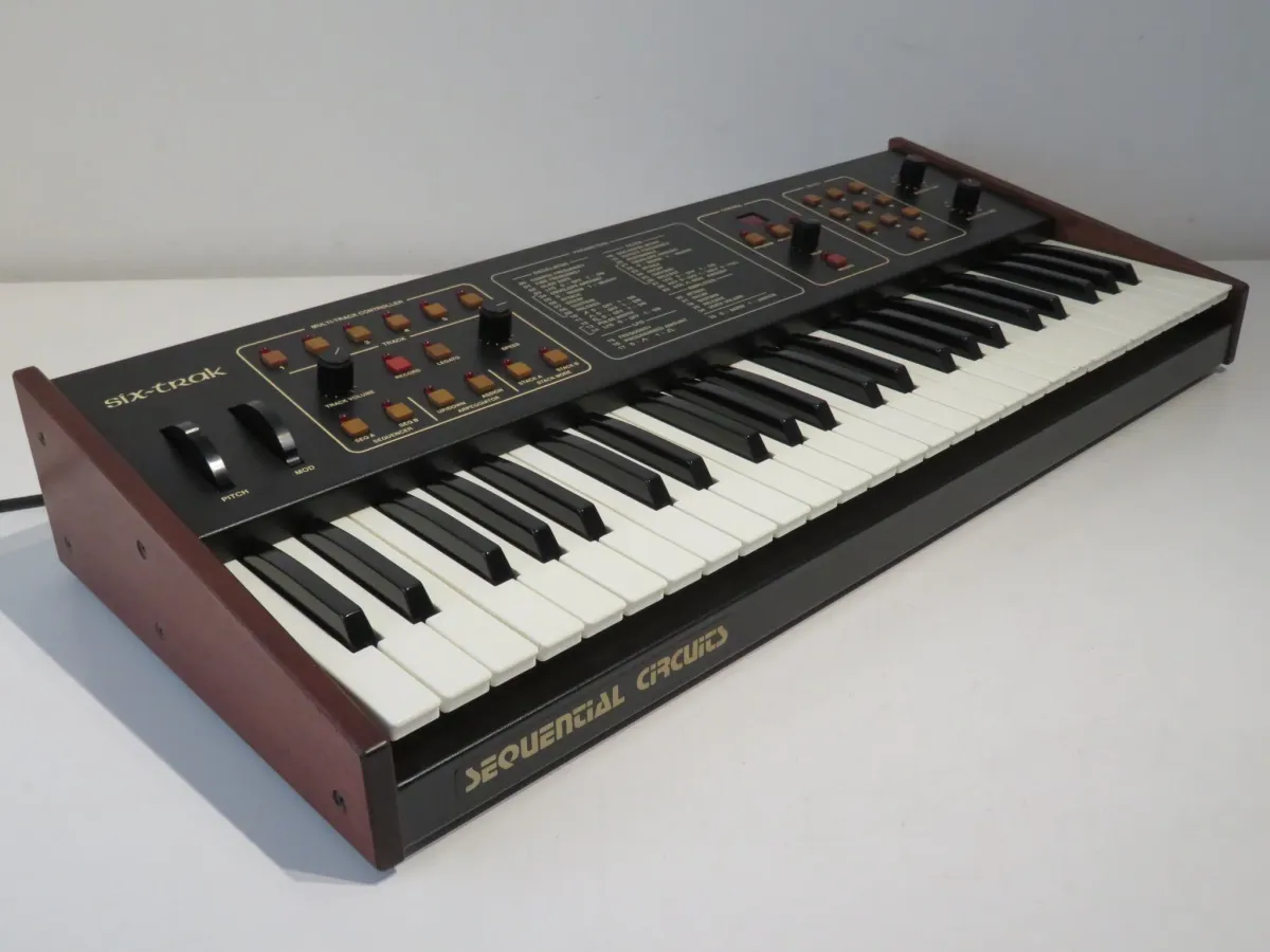 Sequential Circuits Six Trak 6-Voice Polyphonic Synthesizer